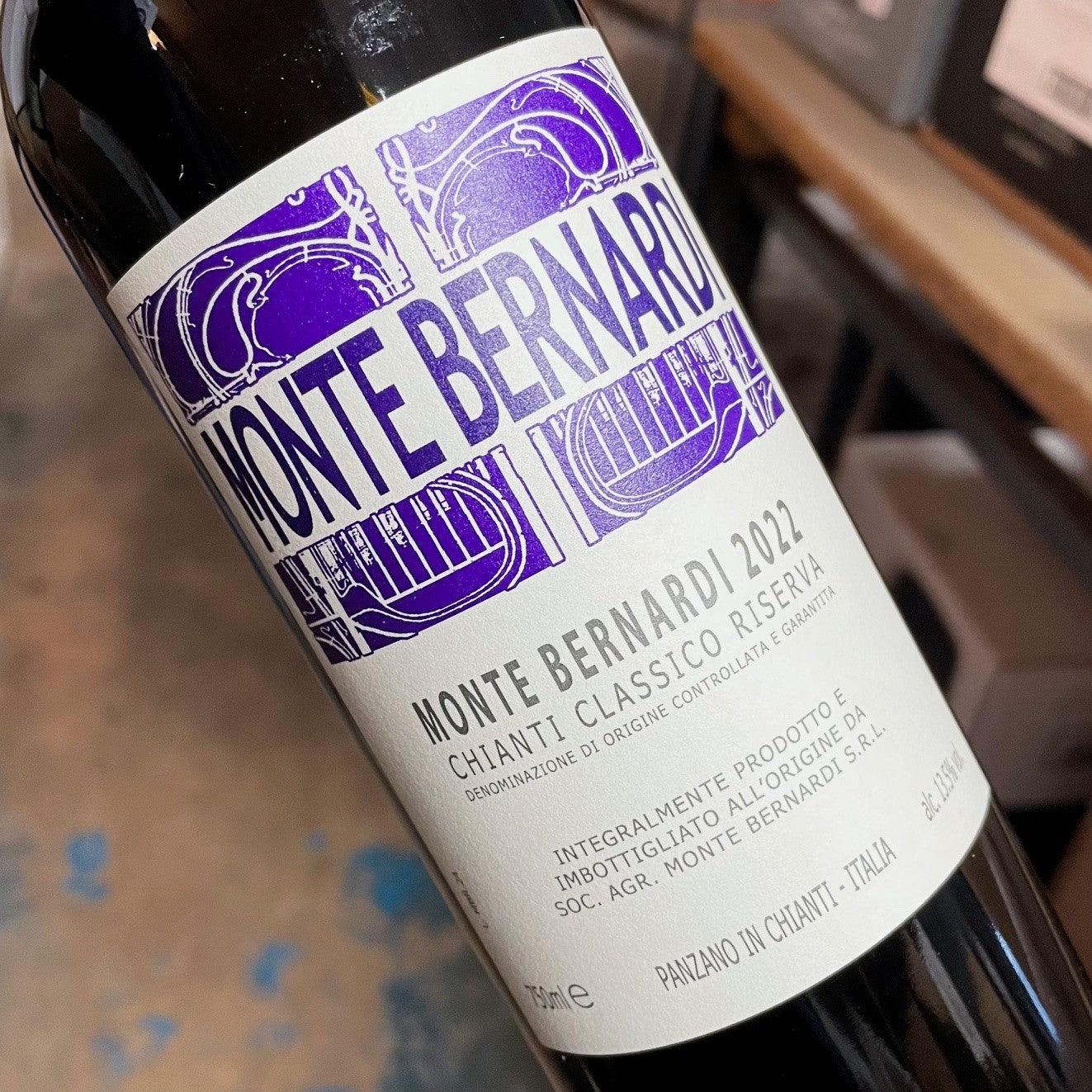 Chianti Classico Riserva 2022, Monte Bernardi | Christopher Piper Wines ...