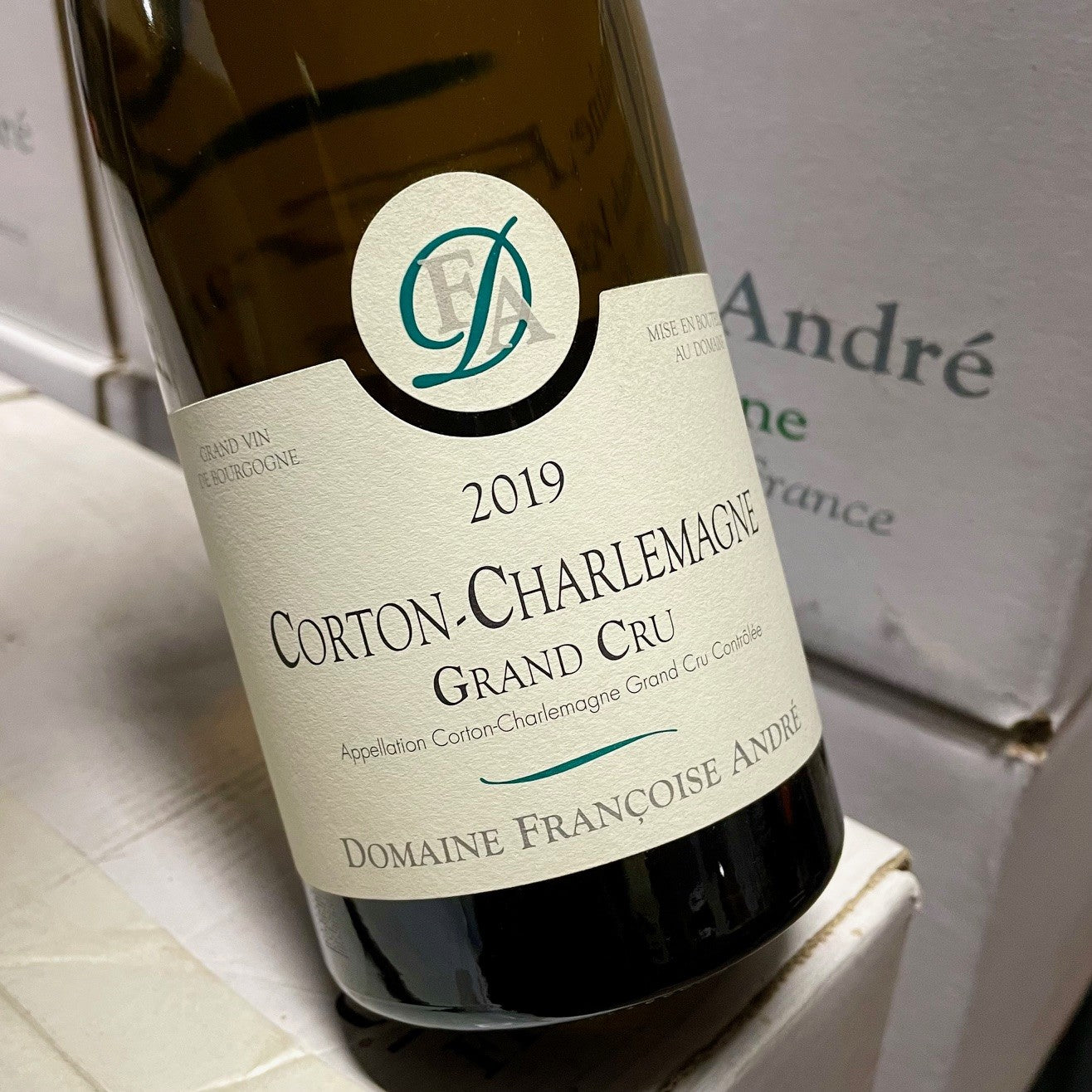 Corton Charlemagne 2019, Domaine Francoise Andre | Christopher Piper ...