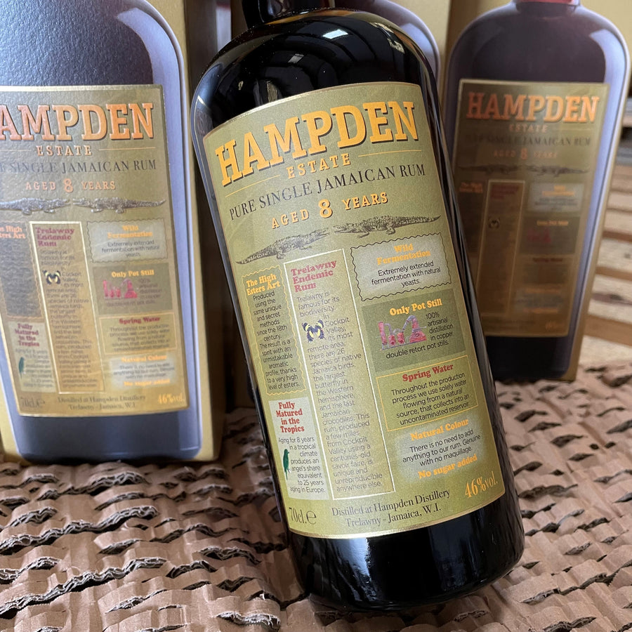 Hampden Estate 8 Year Old Jamaican Rum | Christopher Piper Wines ...