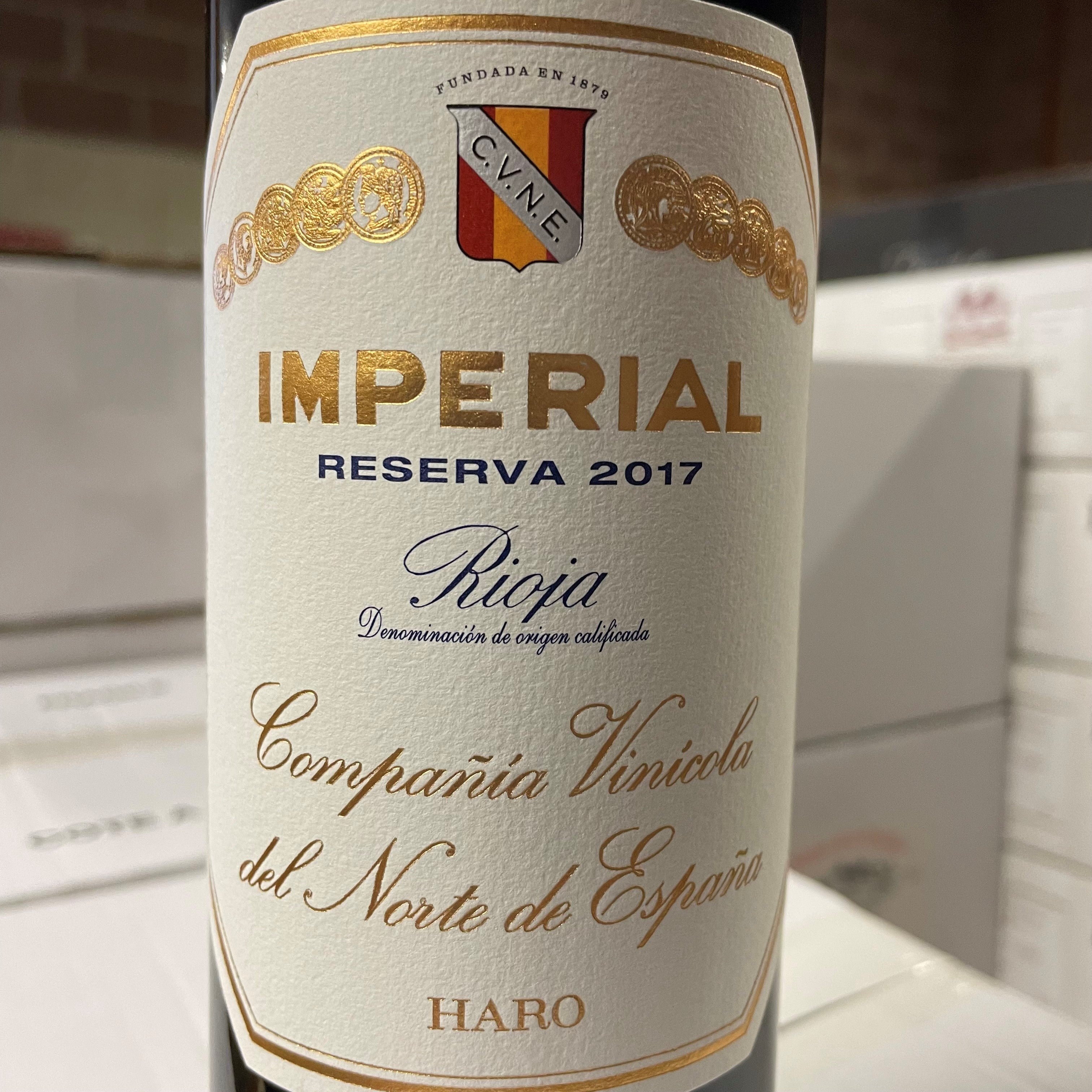 Imperial Rioja Reserva 2016 CVNE | Christopher Piper Wines ...