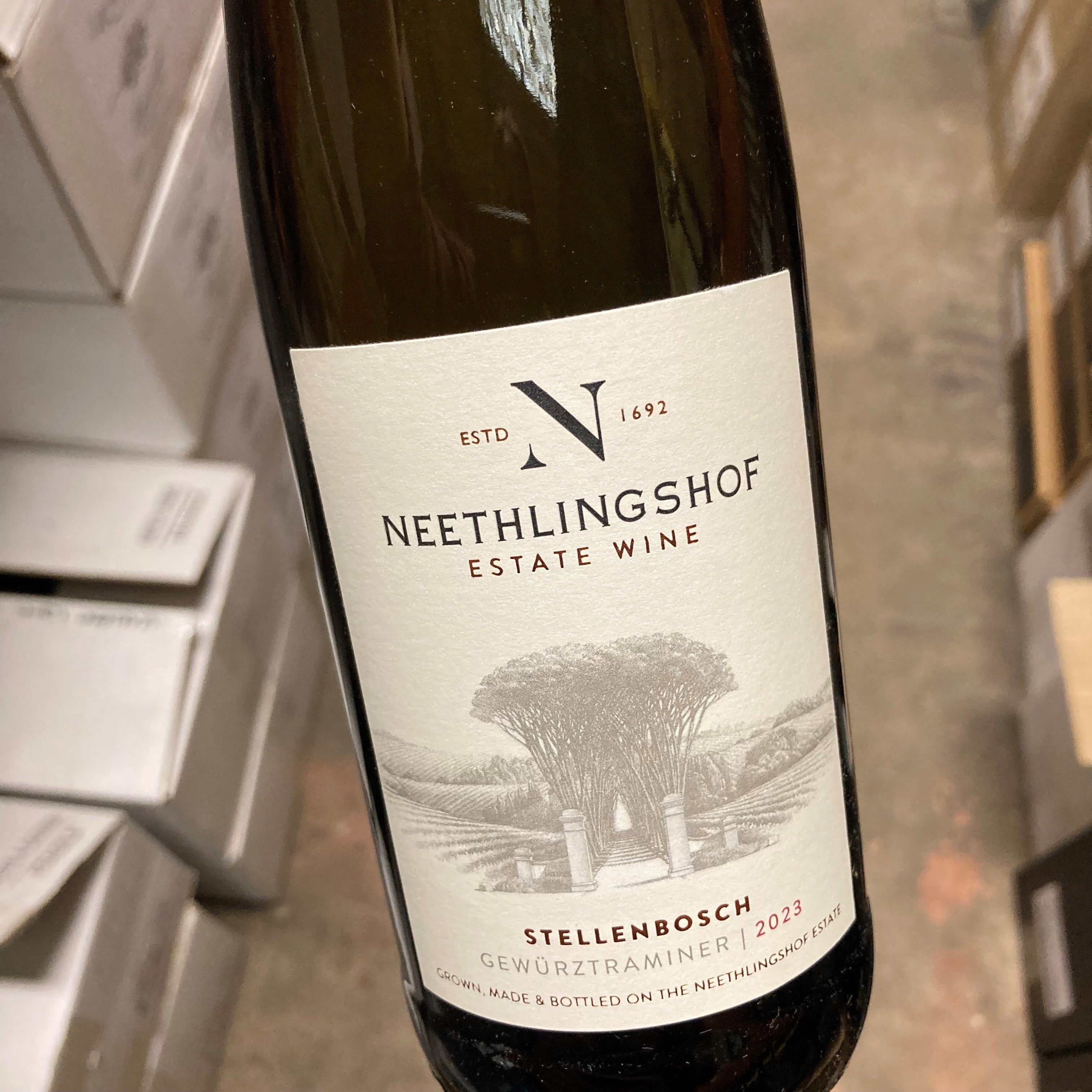 Neethlingshof Gewurztraminer 2023 – Christopher Piper Wines Ltd
