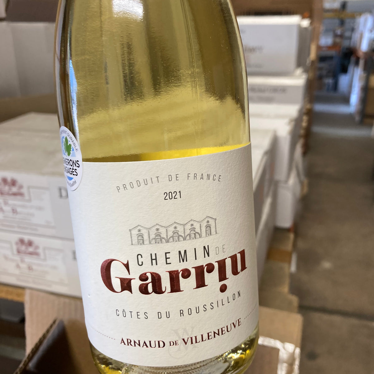 Chemin de Garriu Blanc, Cotes de Roussillon | Christopher Piper Wines ...