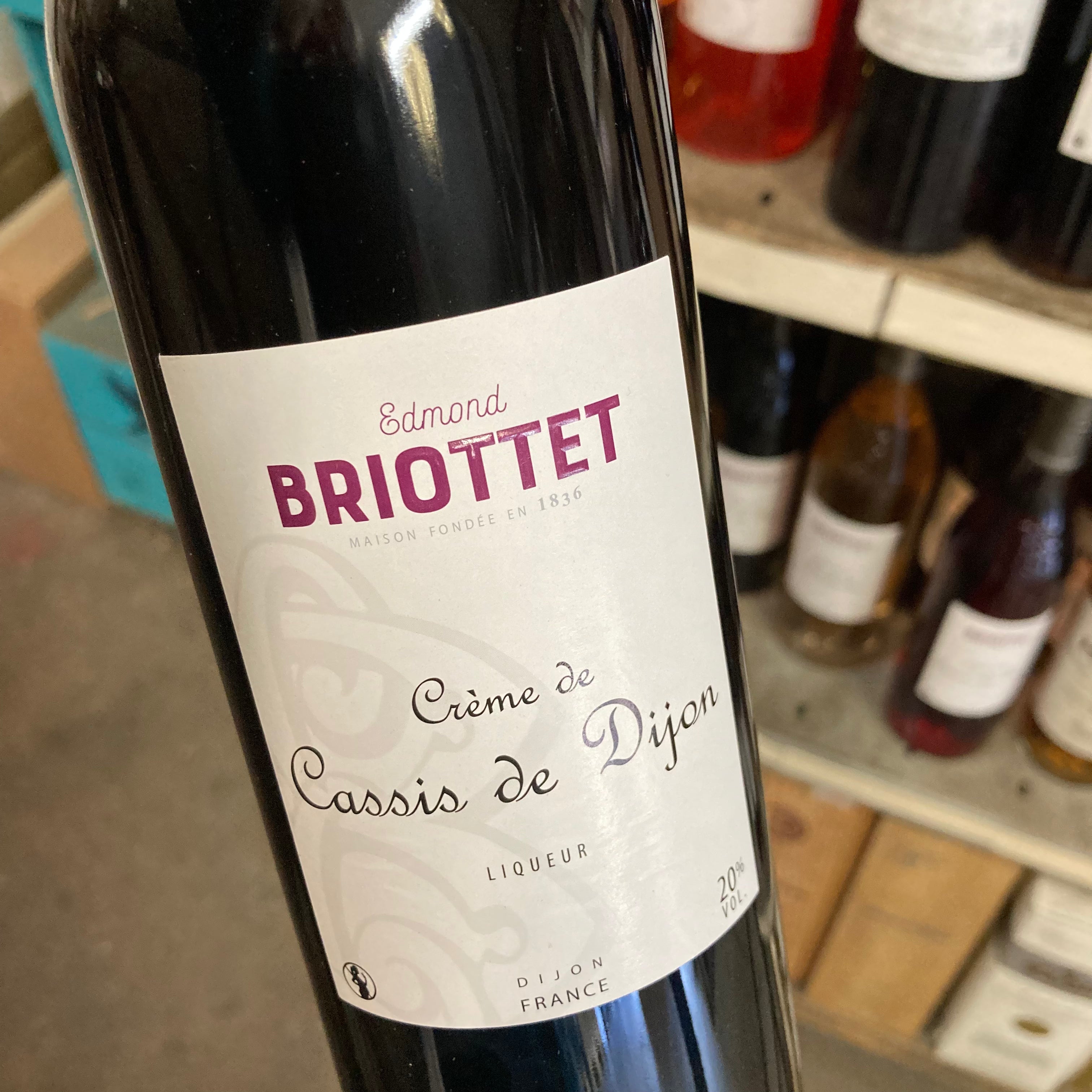 Creme de Cassis de Dijon, Briottet 70cl | Christopher Piper Wines ...